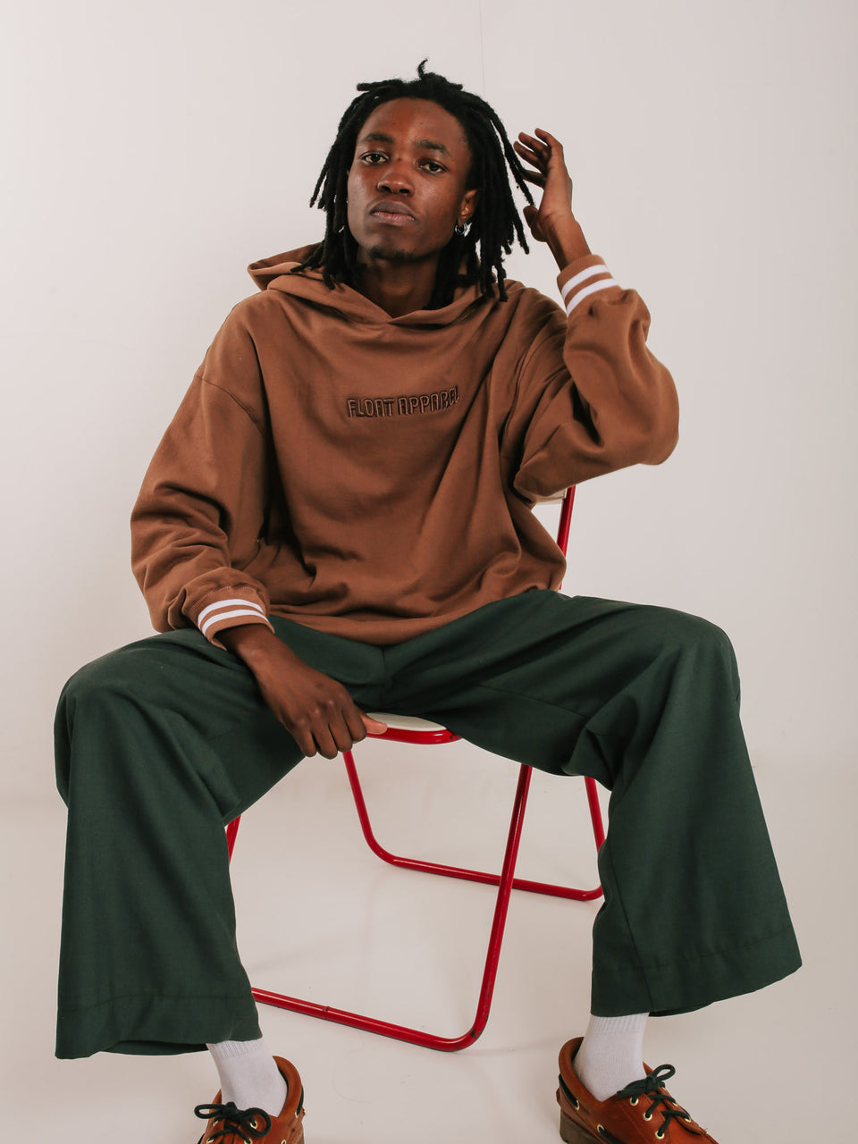 Pastel Hoodie Brown – Float Apparel