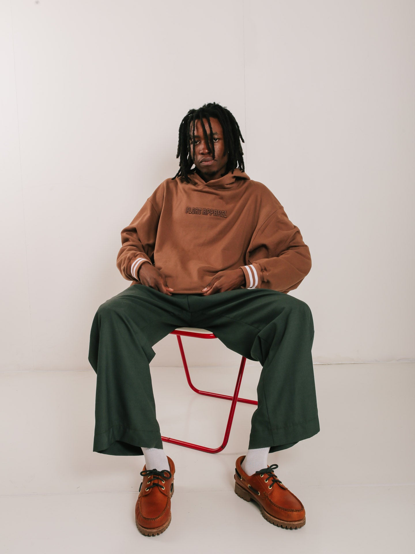 Pastel Hoodie Brown – Float Apparel